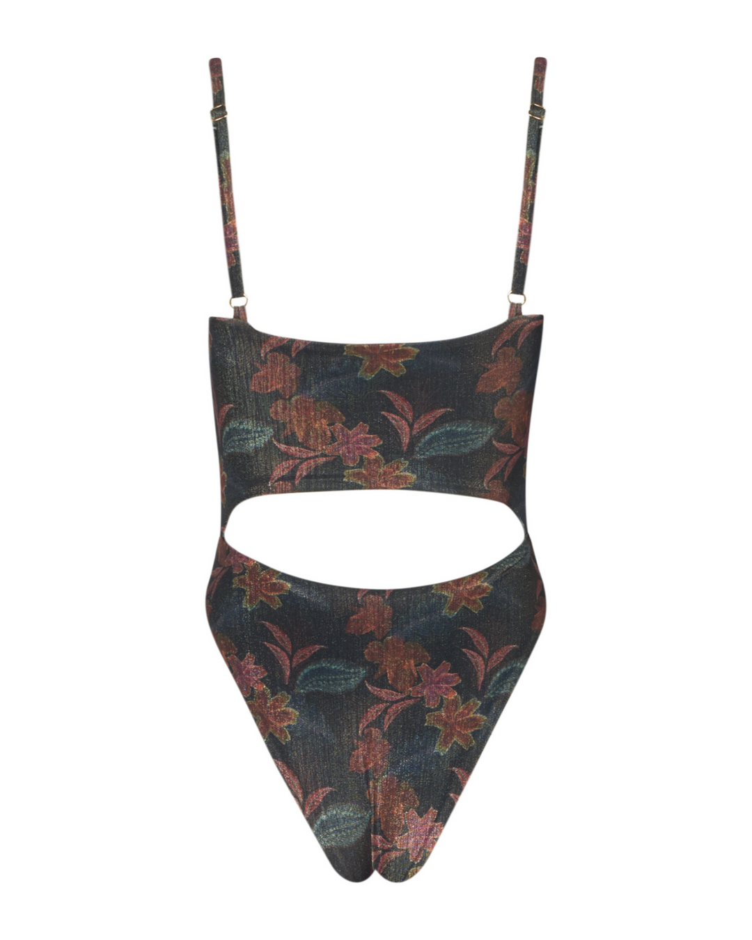 Melina Black Dore Cut Out One Piece – SOAH